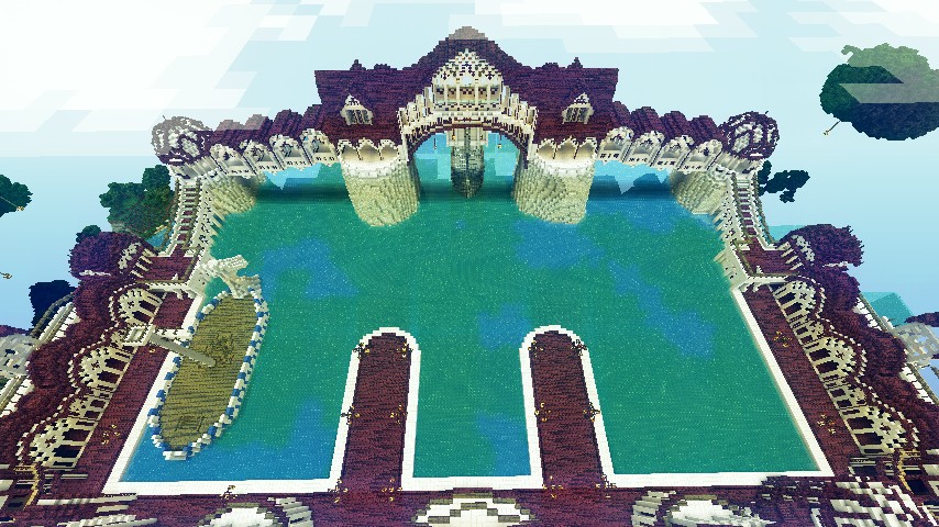 High Elf Sea Port Minecraft Map