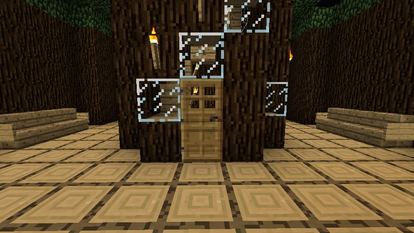 Treehouse Base (With balcony) Minecraft Map