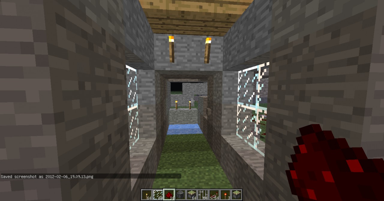 Elevator (more pistons mod) and my fun/flat world Minecraft Map