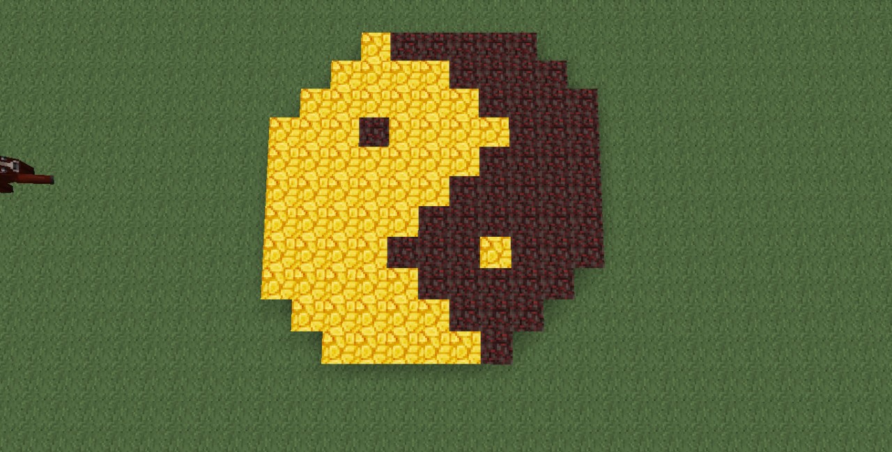 yin and yang Minecraft Map