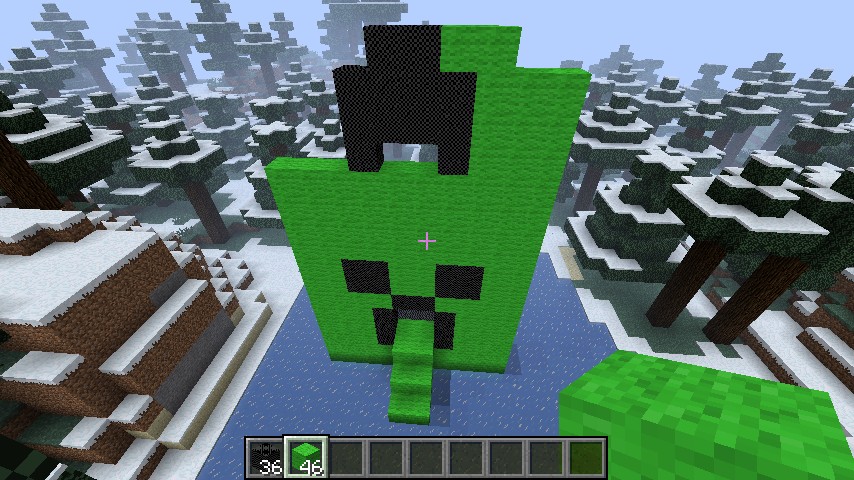 creep tower Minecraft Map