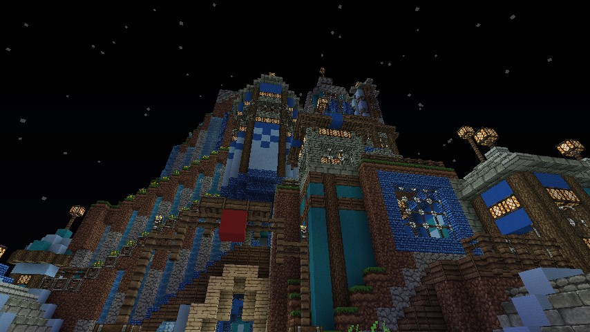 Blue Minecraft Map