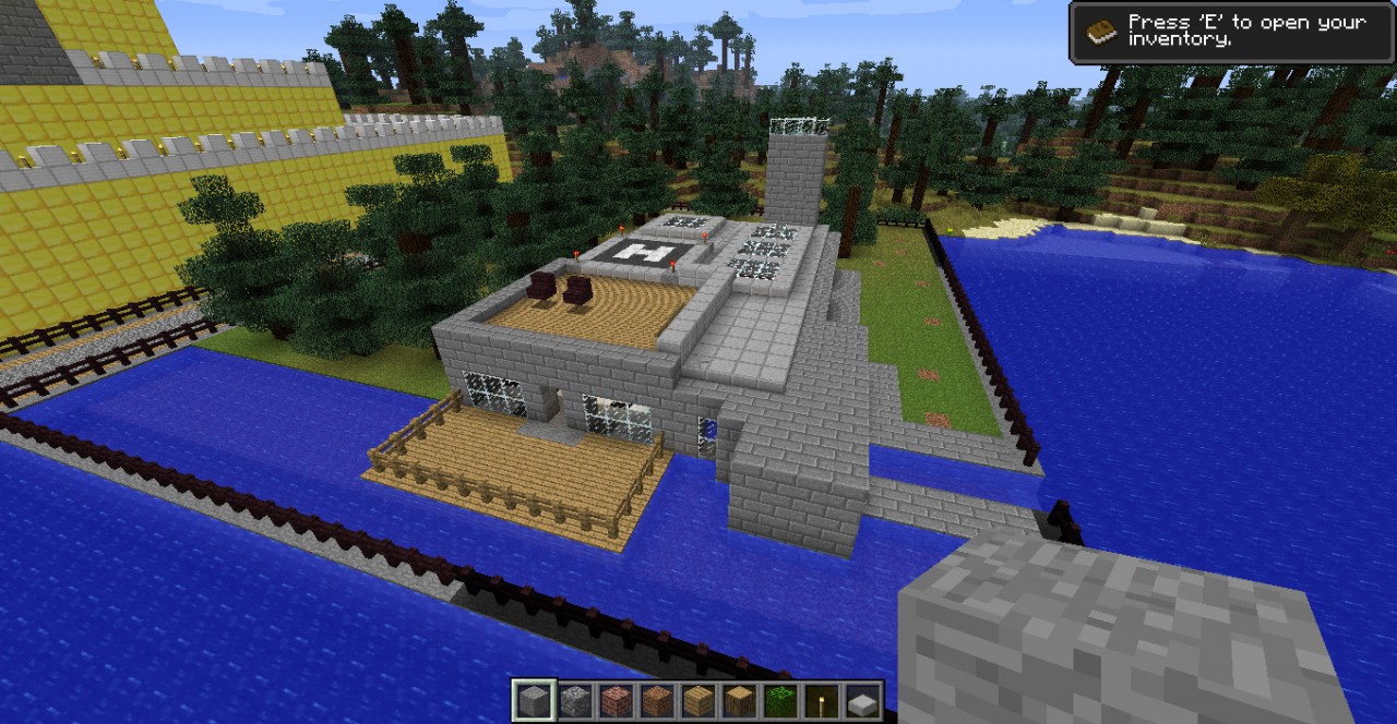 Waterfront House Minecraft Map