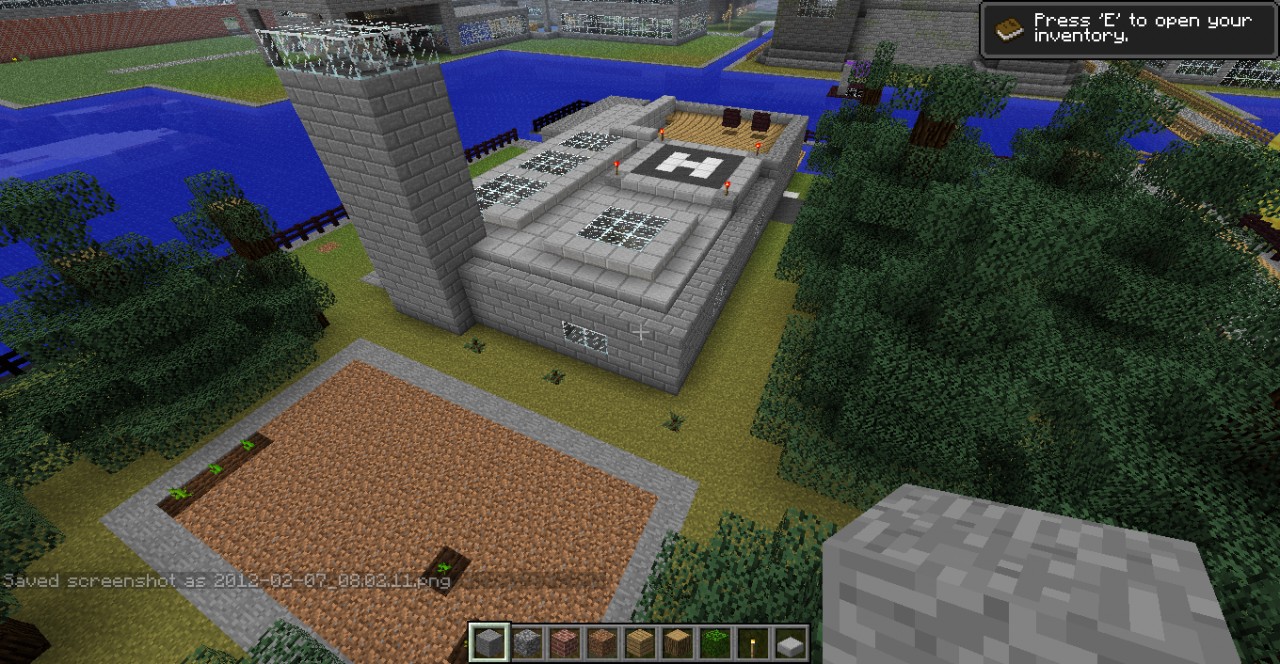 Waterfront House Minecraft Map