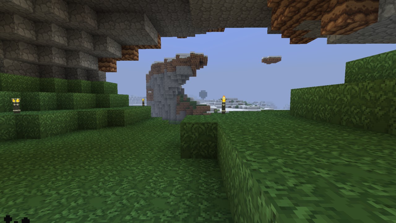 Snow World Minecraft Map