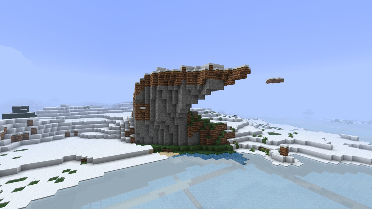 Snow World Minecraft Map