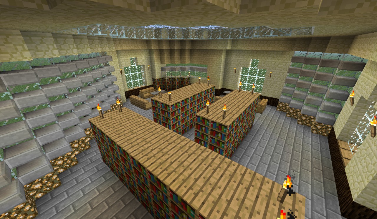 Sandstorm Gaming Library Minecraft Map