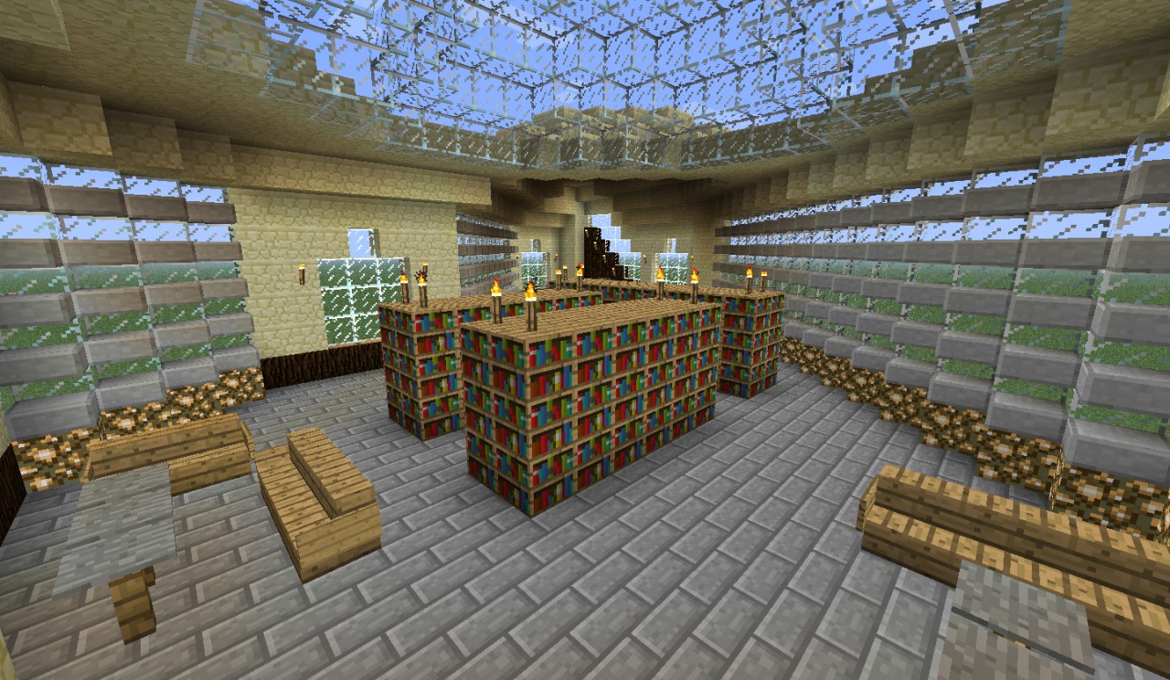 Sandstorm Gaming Library Minecraft Map