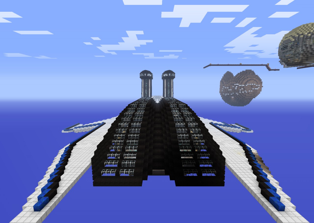 Spaceship Minecraft Map