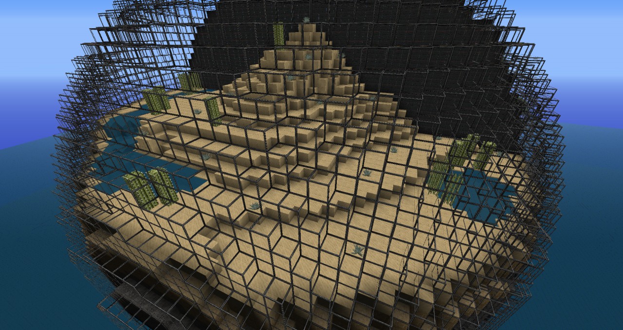 Minecraft in a ball Minecraft Map