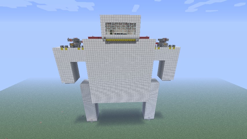 Giant mecha:protobot Minecraft Map