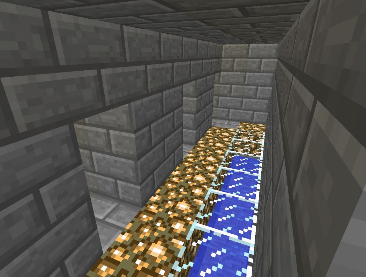 dungen / prison (with visiting rooms) Minecraft Map