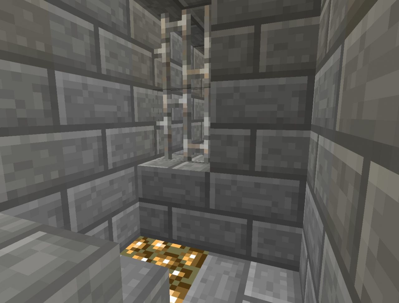dungen / prison (with visiting rooms) Minecraft Map