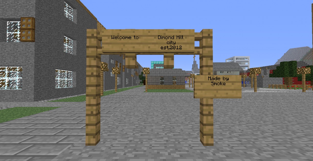 Dimond Hill city Minecraft Map