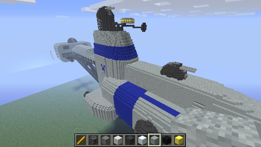 Babylon 5: Hyperion Class Cruiser (download link!) Minecraft Map