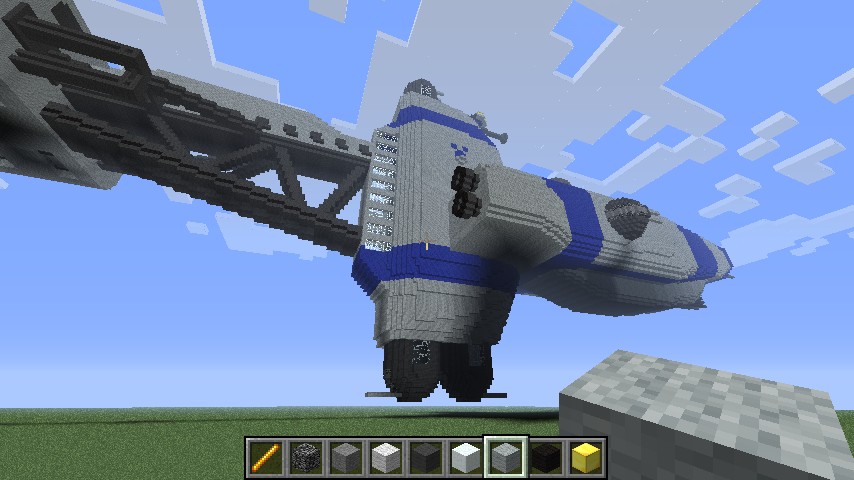 Babylon 5: Hyperion Class Cruiser (download link!) Minecraft Map