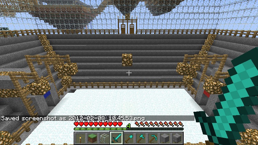 Small Spleef Arena Minecraft Map