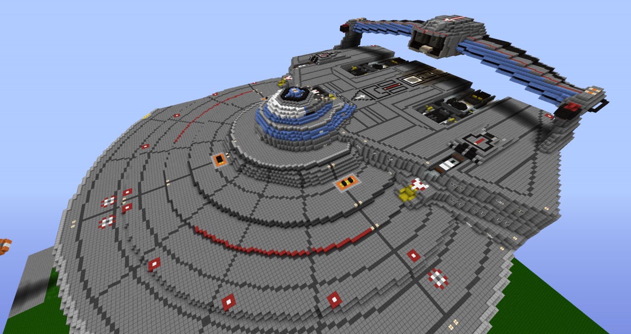 o C d texture Pack + Star Trek Builds Minecraft Map
