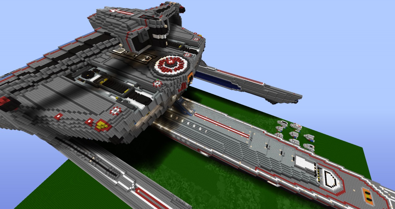 o C d texture Pack + Star Trek Builds Minecraft Map