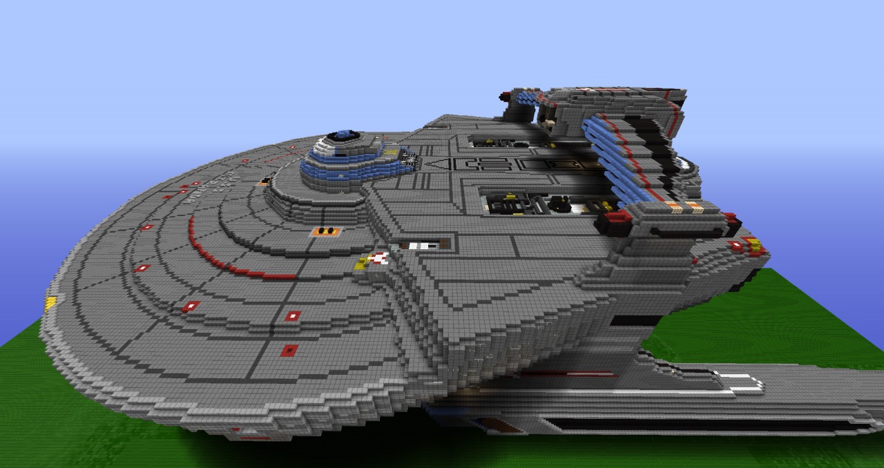 o C d texture Pack + Star Trek Builds Minecraft Project