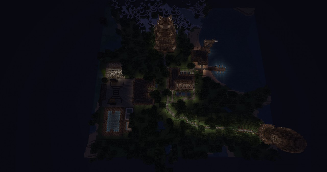 Town Minecraft Map