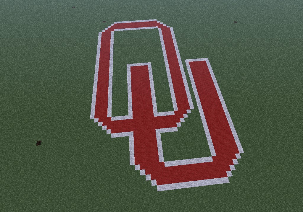 oklahoma sooners logo Minecraft Map