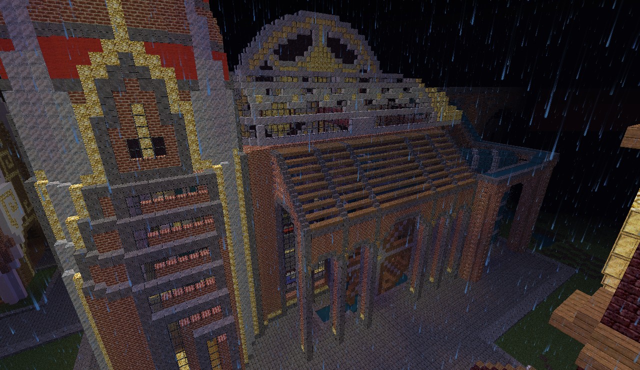 Steampunk map update "the city of Brickhaven" Minecraft Map