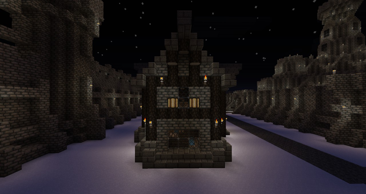 Gothic large house Minecraft Map