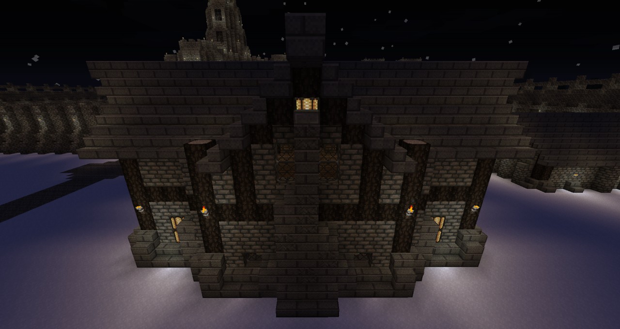 Gothic large house Minecraft Map