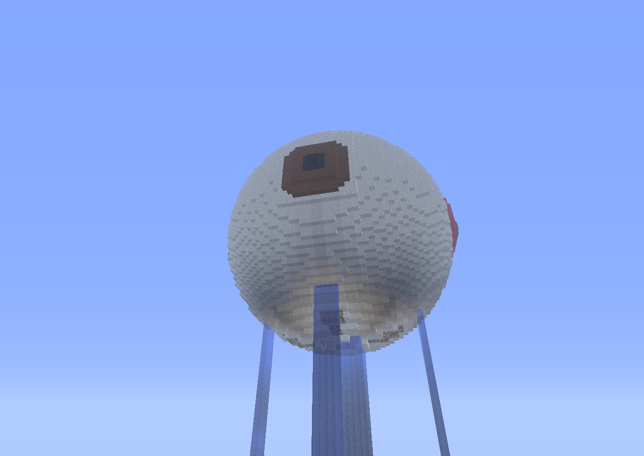 The Four-Pupiled Eyeball Minecraft Map