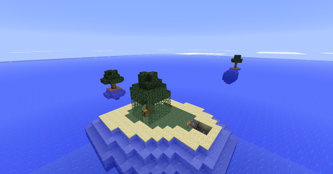 Water Island! CHALLENGE Minecraft Map