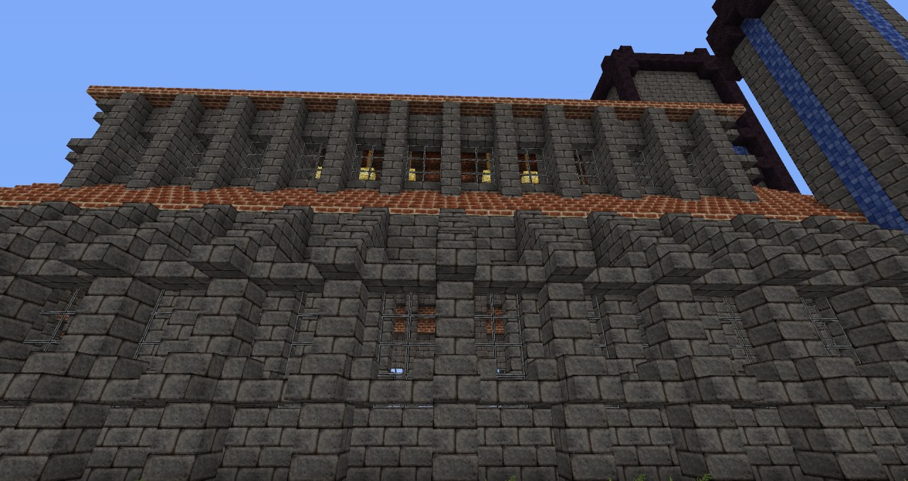 A cathedral (how original) 1st project Minecraft Map