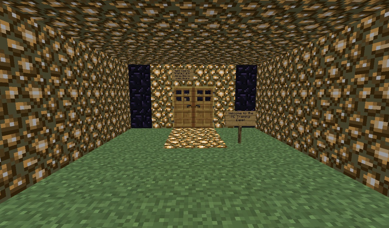 Minecraft Training Camp - Beginner Minecraft Map