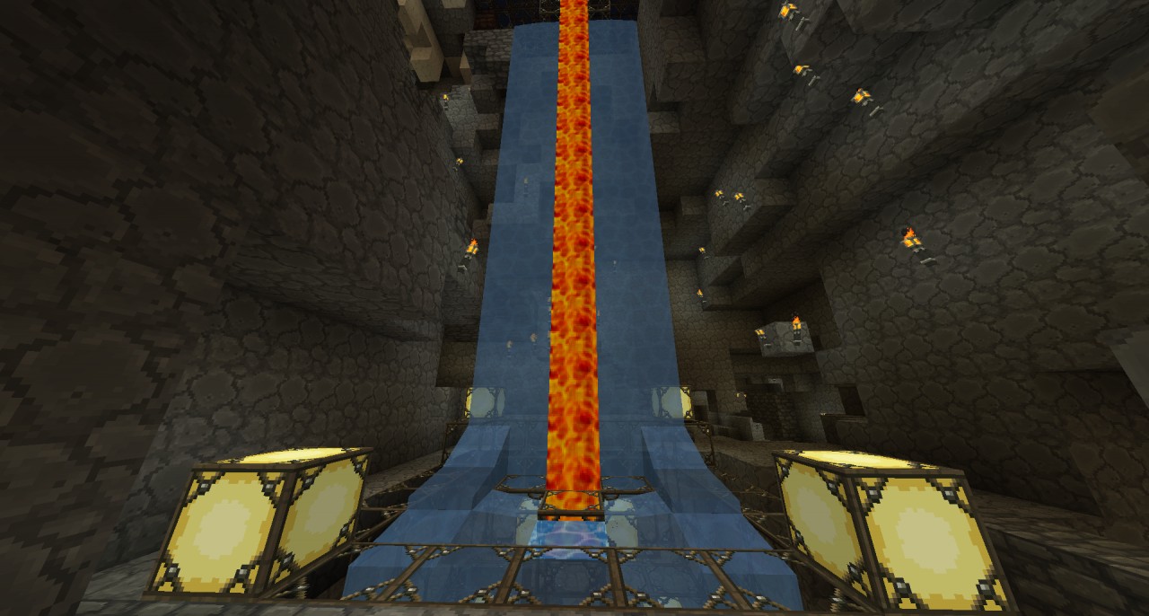 Glass Pyramid Minecraft Map