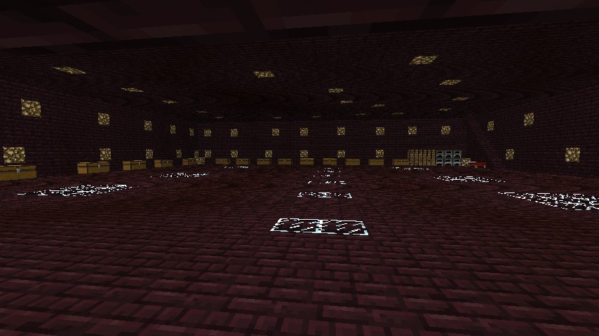 Netherbrick castle Minecraft Map