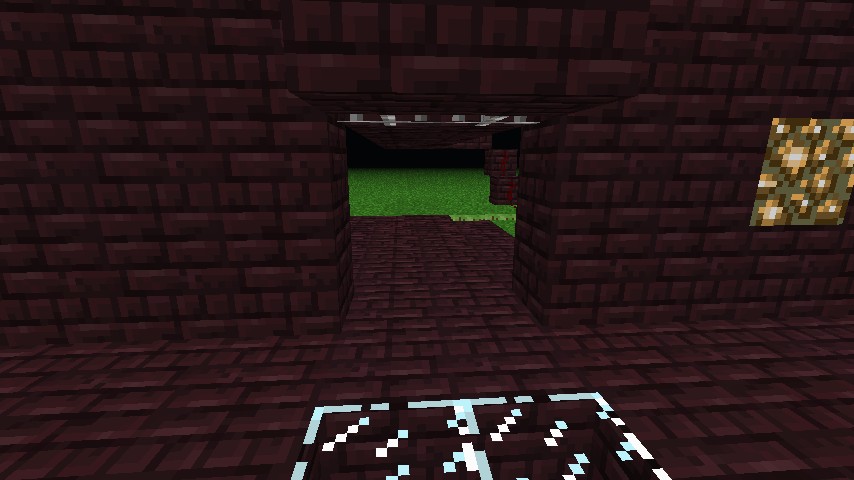 Netherbrick castle Minecraft Map