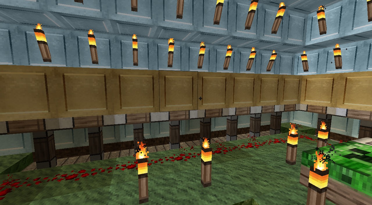 Diamond and gold fort Minecraft Map