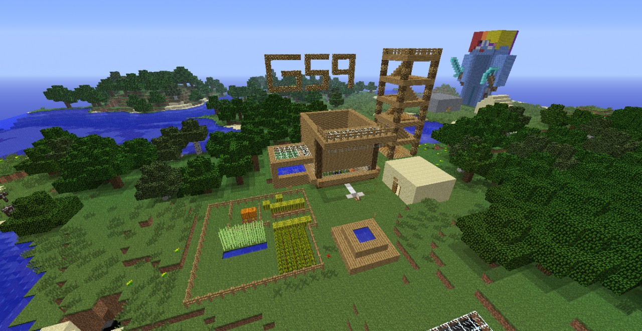 Greatsword9 Peaceful map Minecraft Map