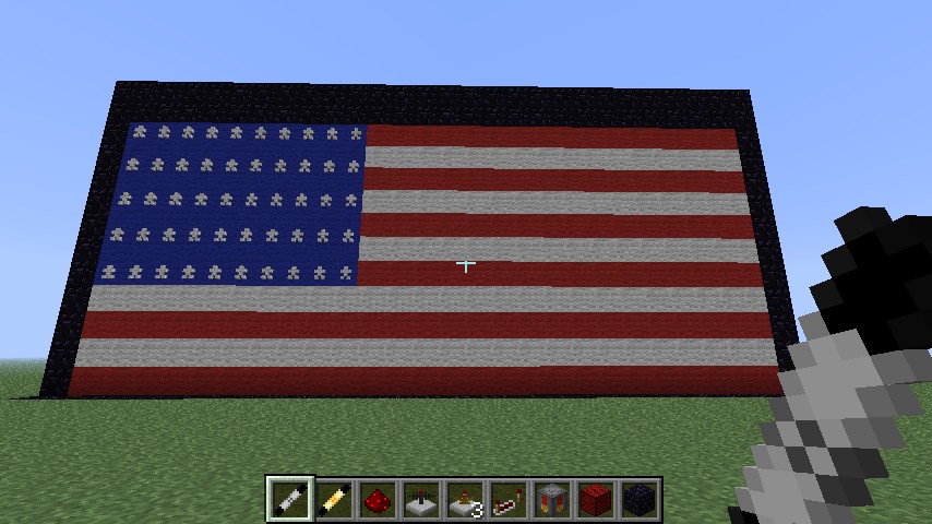 Waving American Flag Minecraft Map