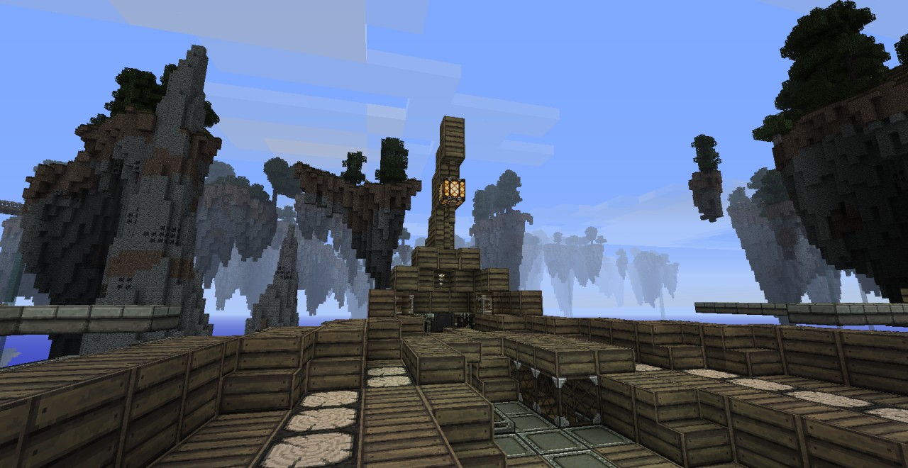 Airship Fleet (Viking Longship) Minecraft Map