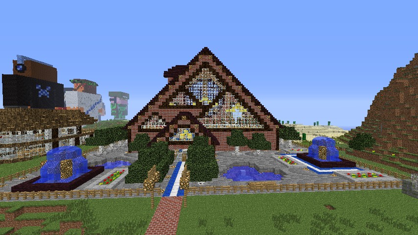 Dark Library Minecraft Map