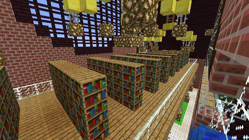 Dark Library Minecraft Map