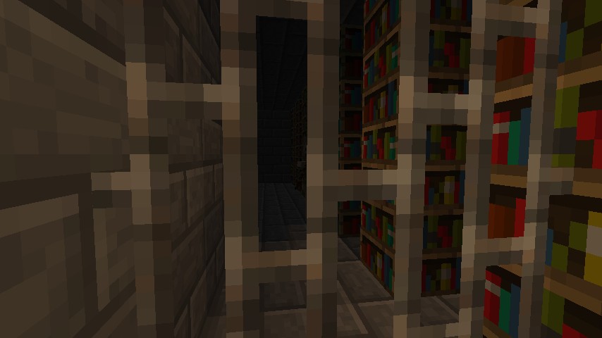 Dark Library Minecraft Map