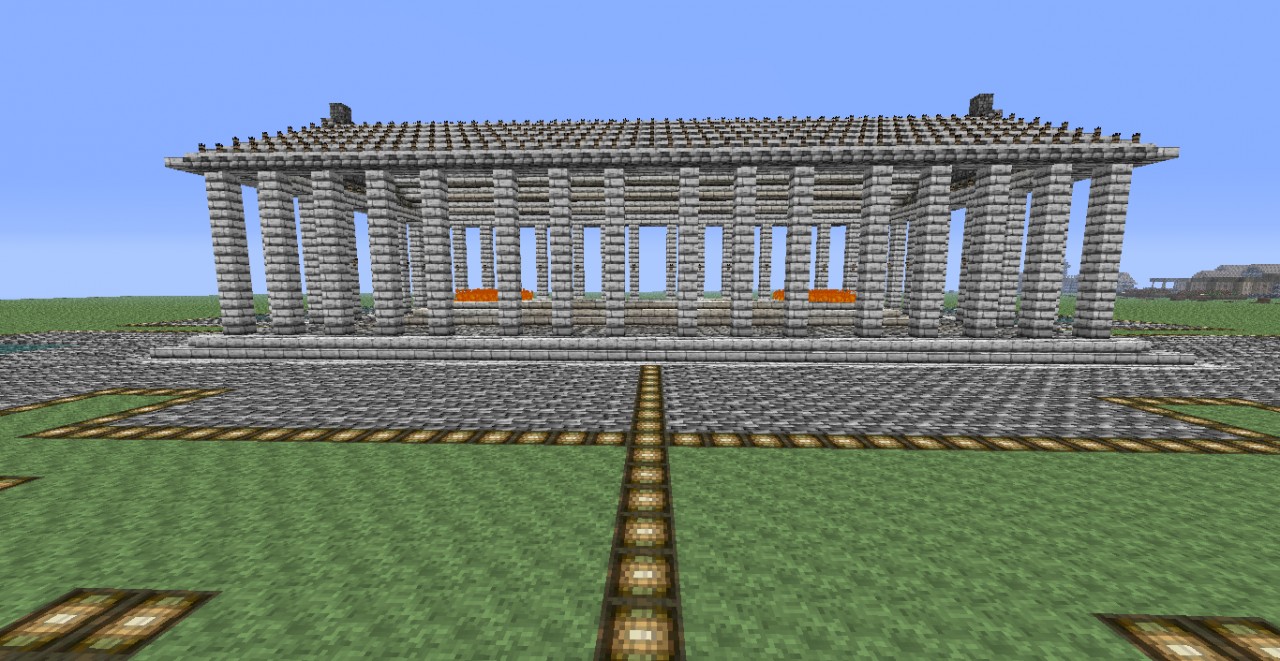 The Gods Temple Minecraft Map
