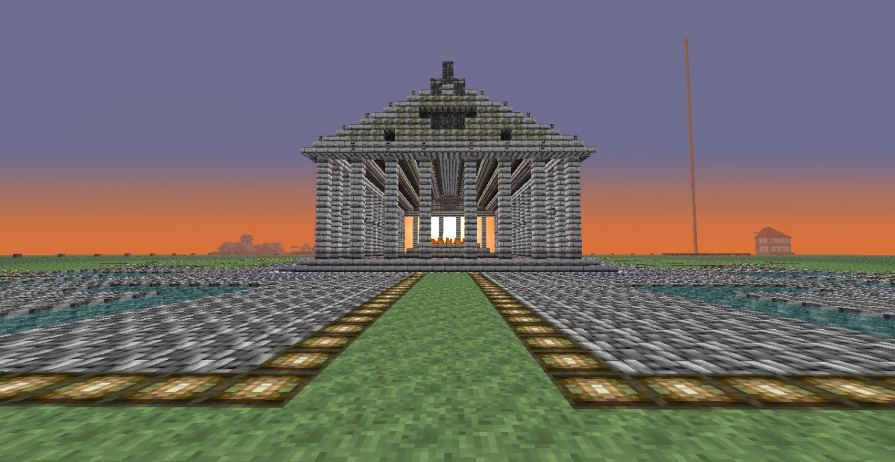 The Gods Temple Minecraft Map