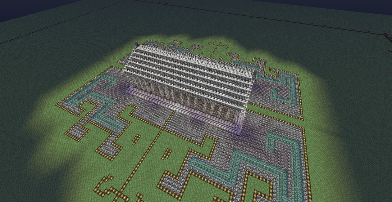 The Gods Temple Minecraft Map