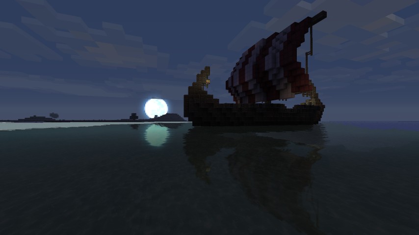 Viking Longship Minecraft Map