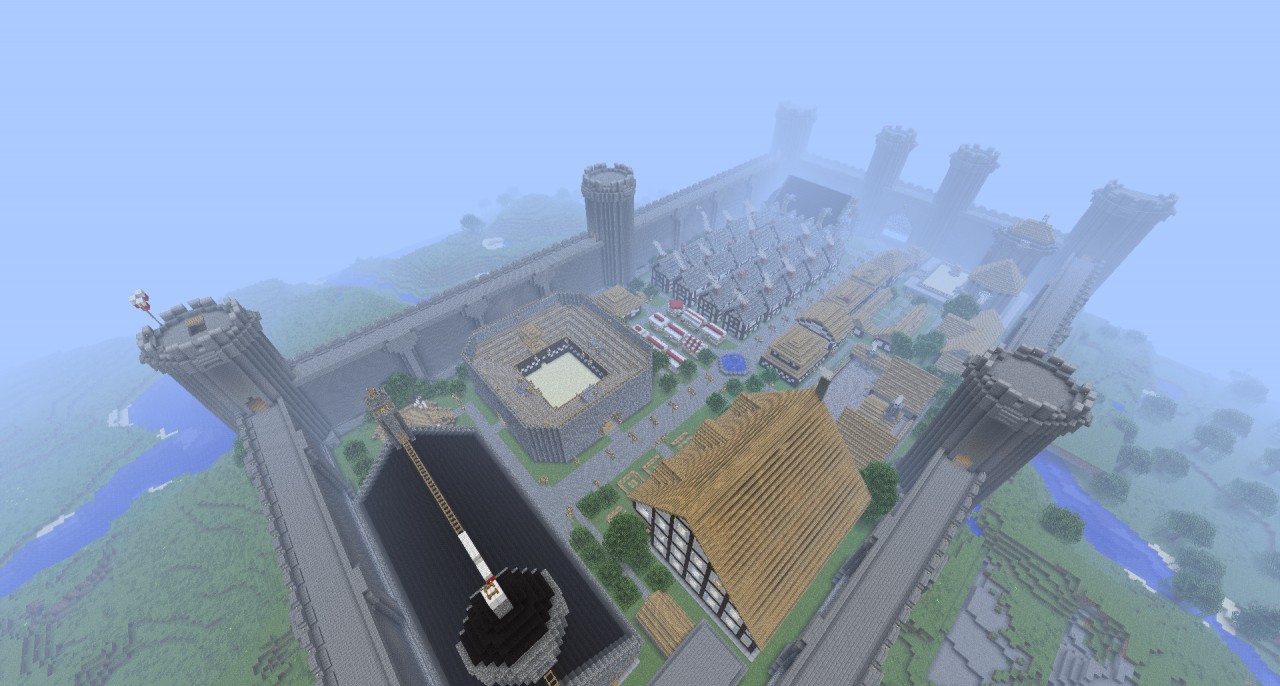 Medieval Castle Timelapse Minecraft Map