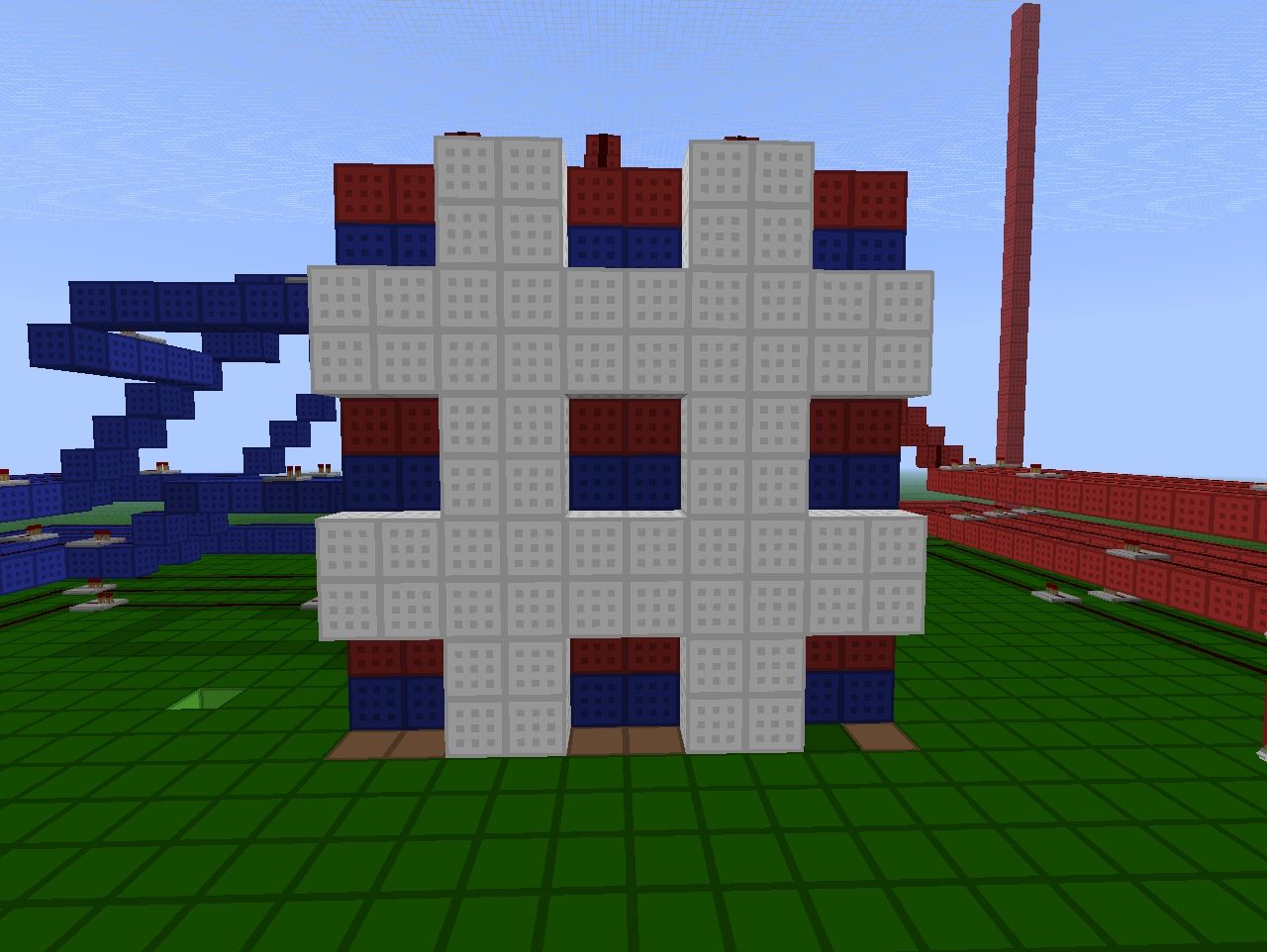 Playable Tic Tac Toe - Version 1.1 Minecraft Map