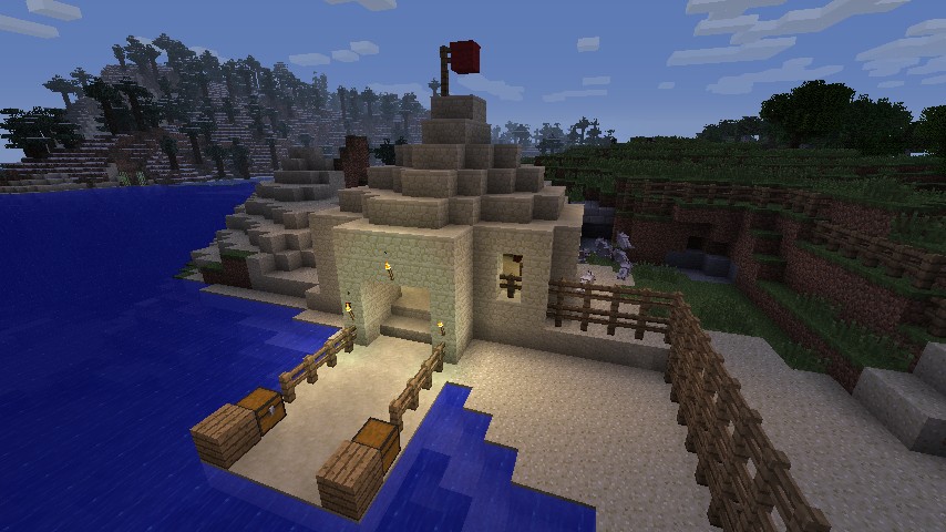 Sand Castle Minecraft Map